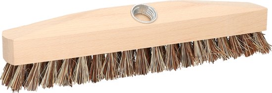 Houten schrobber/schrobborstel 29 x 4 cm - Schoonmaakartikelen ...