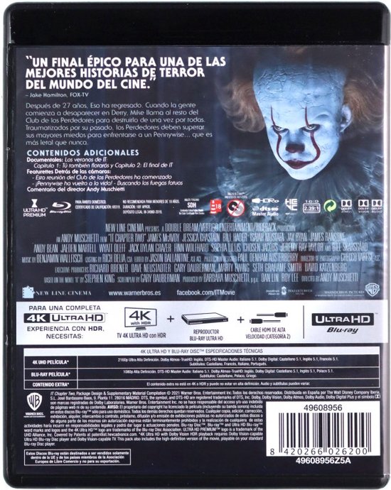 It Chapter Two [Blu-Ray 4K]+[2xBlu-Ray], Isaiah Mustafa | Dvd's | bol