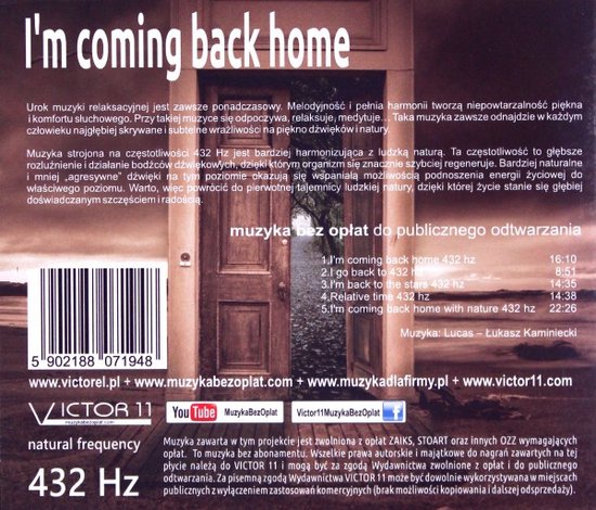 I'm coming back home 432 HZ, Orkiestra Dni Naszych | Muziek | bol