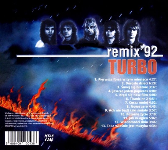 Turbo: Remix'92 [CD], Turbo | Muziek | bol.com