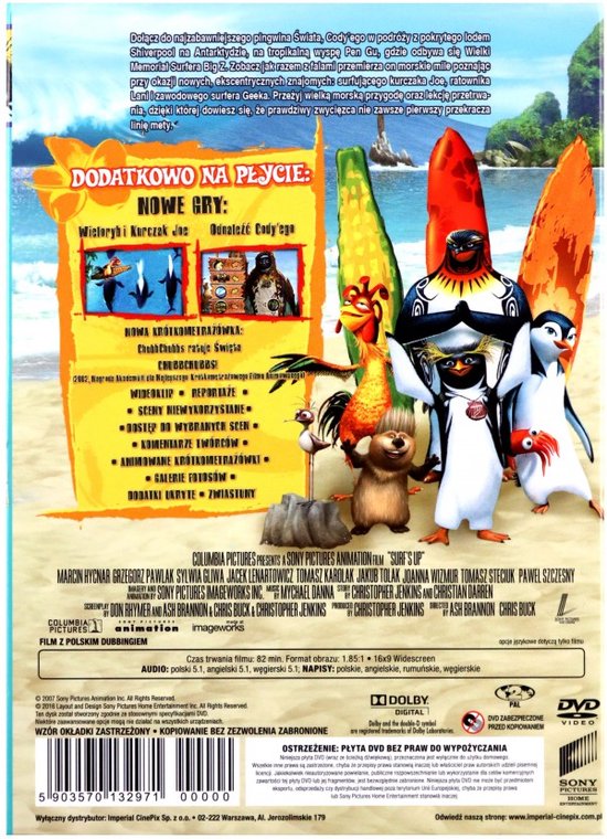 Surf's Up: Een Oceanimatiefilm [DVD] (Dvd), Shia LaBeouf | Dvd's | bol
