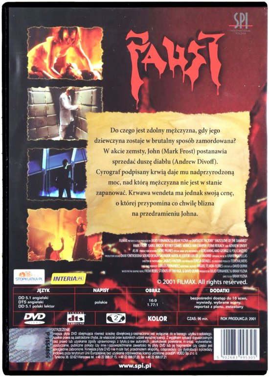 Faust: Love of the Damned [DVD] (Dvd), Isabel Brook | Dvd's | bol