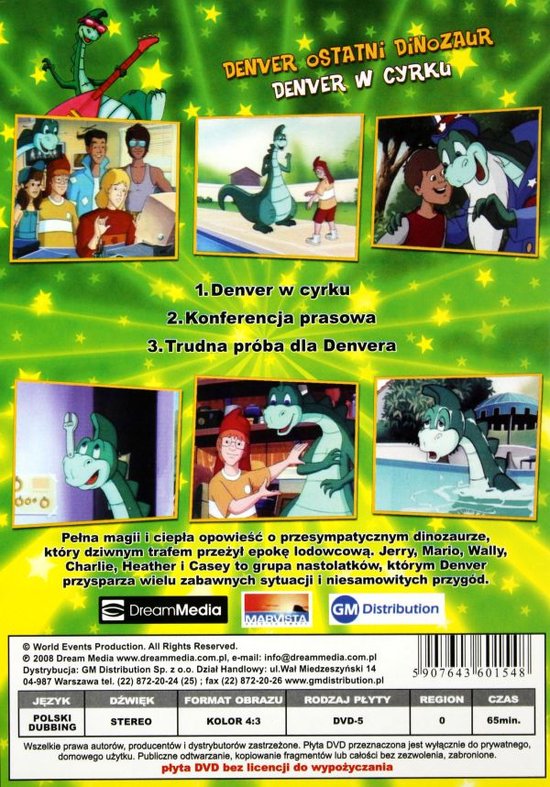 Denver, the Last Dinosaur [DVD] (Dvd), Pat Fraley | Dvd's | bol