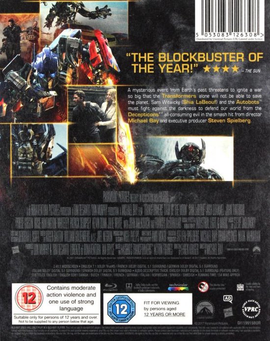 Transformers 3: Dark Of The Moon (Blu-ray), Alan Tudyk | Dvd's | bol