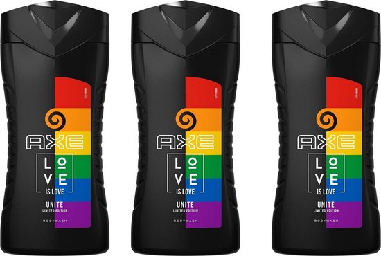 AXE Love is Love Douchegel - Voordeelverpakking 3 x 250 ml | bol