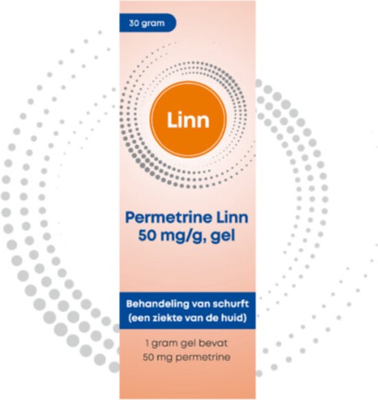 Linn Permetrine Gel 50mg/g - 1 x 30 gr | bol