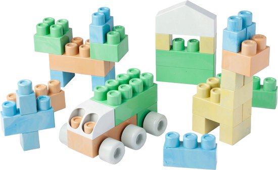 Wader RePlay Big Blocks Set - Speelblokken - Bouwstenen - 32-delig ...
