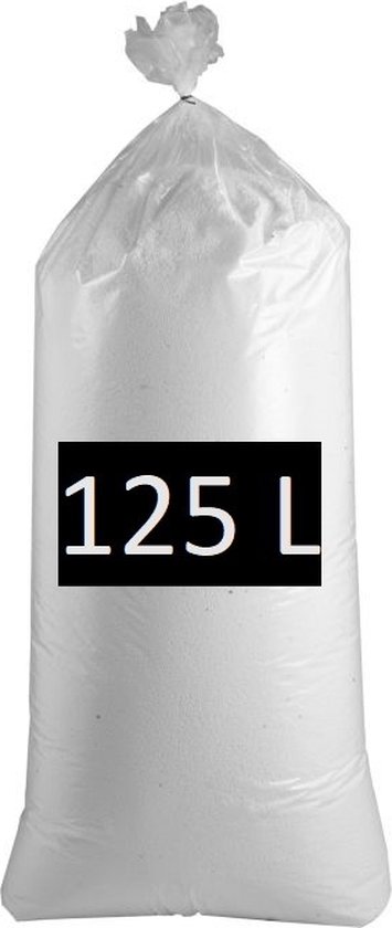 Zitzakvulling EPS Parels/korrels 125 Liter, Hoogwaardige kwaliteit, 40 ...