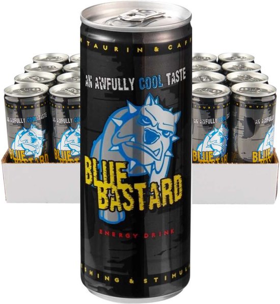 Blue bastard energy drink 24x250ml | bol