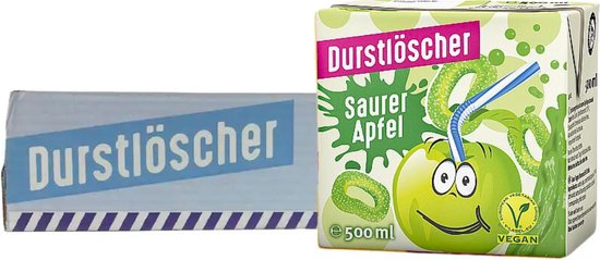 Dorstlesser - Vruchtensap - Zure Appel - 12x500 ml | bol