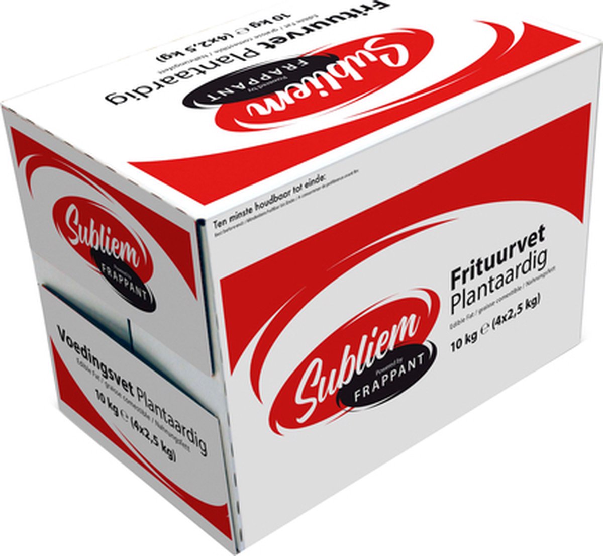 Subliem | Plantaardig | Frituurvet | 4 × 2,5 kg | bol