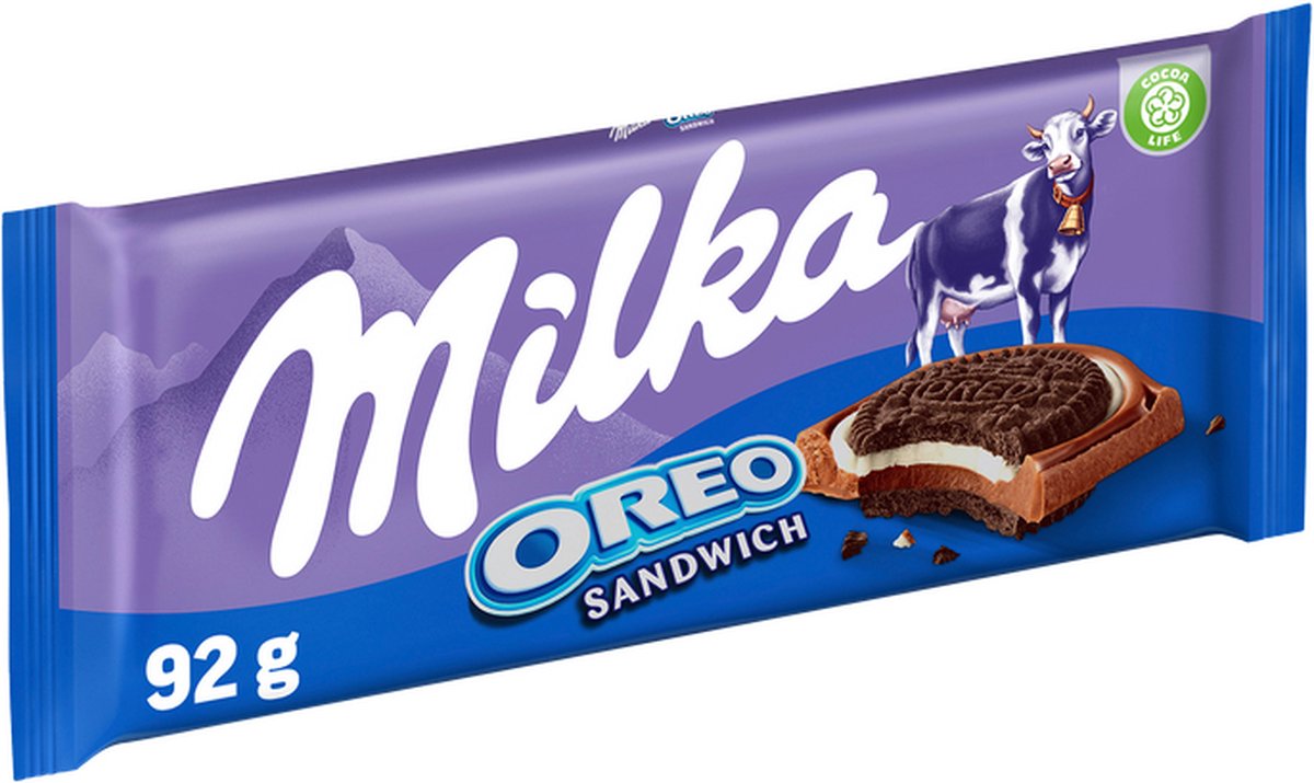 Milka | Tablet | Oreo Sandwich | 15 x 92 gram | bol