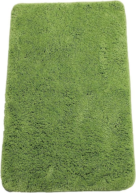 Badmat - Badkamerkleed groen - 70x120 cm | bol