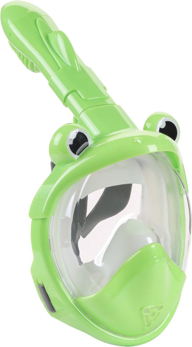 Atlantis Full Face Mask Frog - Snorkelmasker - Kinderen - Groen | bol