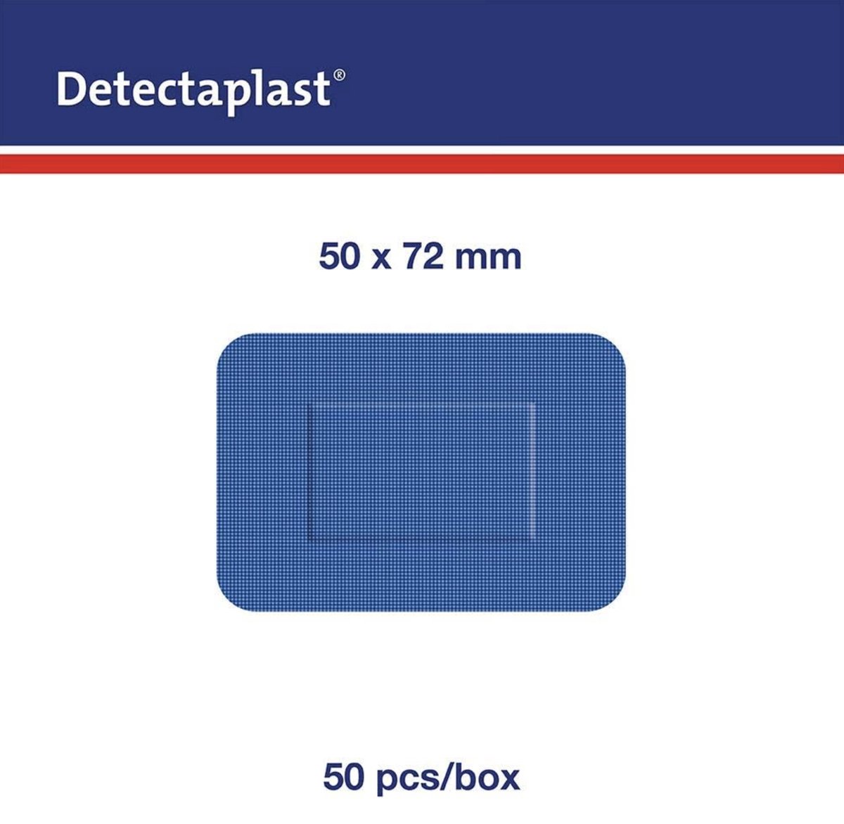Detectaplast blauwe pleisters Elastic, metaaldetecteerbare en flexibele ...