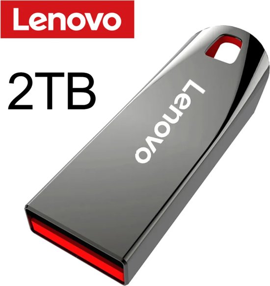Lenovo USB Stick 2TB 3.0 - 2TB USB Stick - USB - 2TB - Mini | bol.com