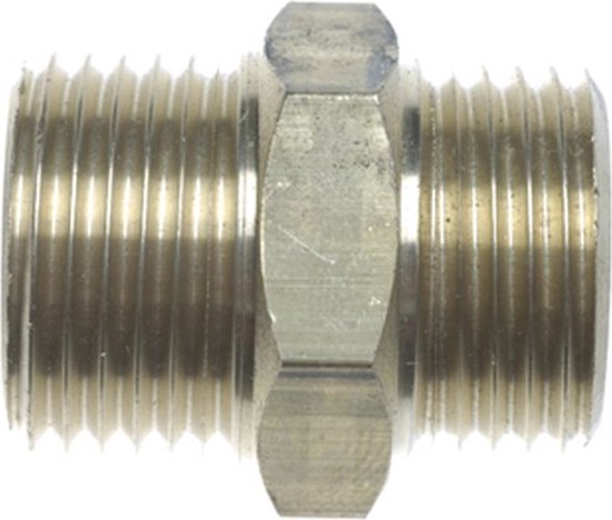 Gimeg Verloopnippel Shell Buiten X 1/2 inch Buiten | bol