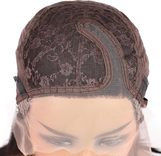 Elysium - Pruiken Dames Echt Haar - Pruik Zwart - Pruiken Dames Wasbaar ...