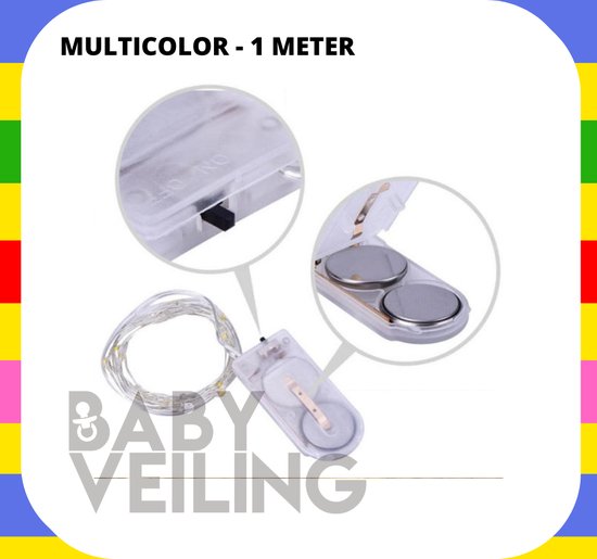 Haarlichtjes - Led Hair Lights - Multi Color - Led Haar Lichtjes ...