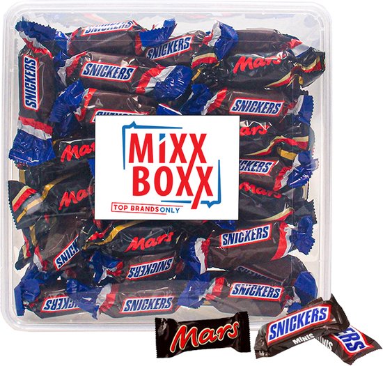Mars Mini & Snickers Mini - 500g | bol