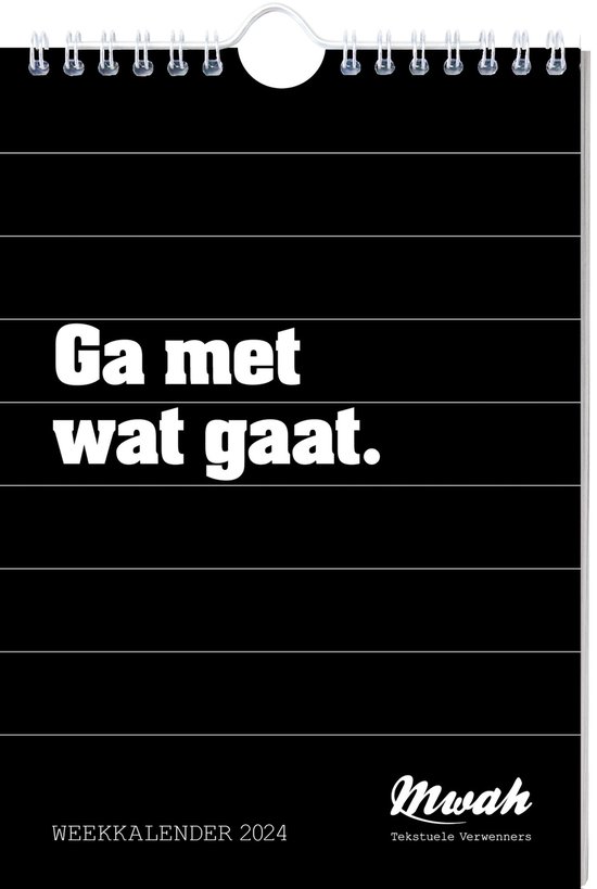 Mwah Weekkalender 2024 | bol