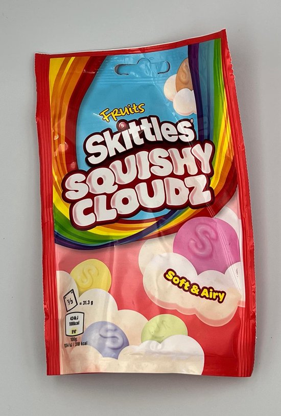 Skittles Fruits Squishy Cloudz 94G 2X | bol