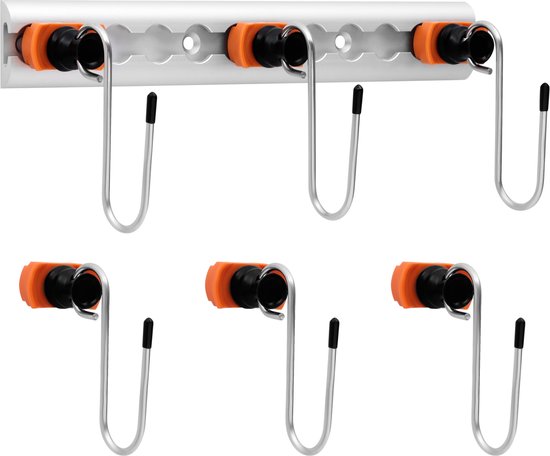 6 pack Hooks for Airline Rails Lashing Rails | bol