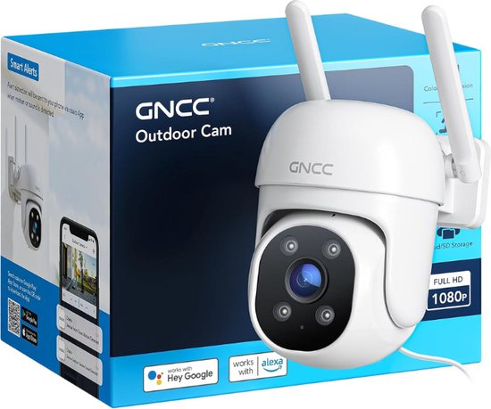 GNCC GK2 - Bewakingscamera - Camera bewaking - Camerabewaking - Twee-weg audio -... | bol