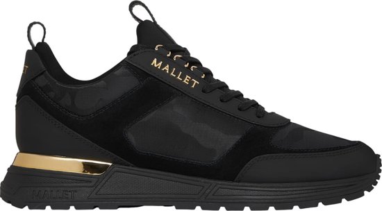 Mallet London Heren Sneakers Zwart TE3018/TPBGCM Diver Lite Camo | bol