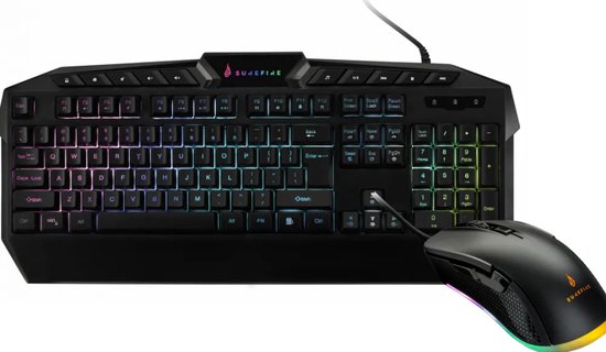 SureFire Kingpin RGB Keyboard + Buzzard Claw Gaming Mouse - Toetsenbord ...