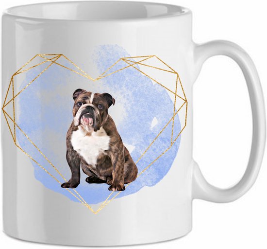Mok Engelse bulldog 3-3 |Hond| Hondenliefhebber||Dog| Cadeau voor hem ...