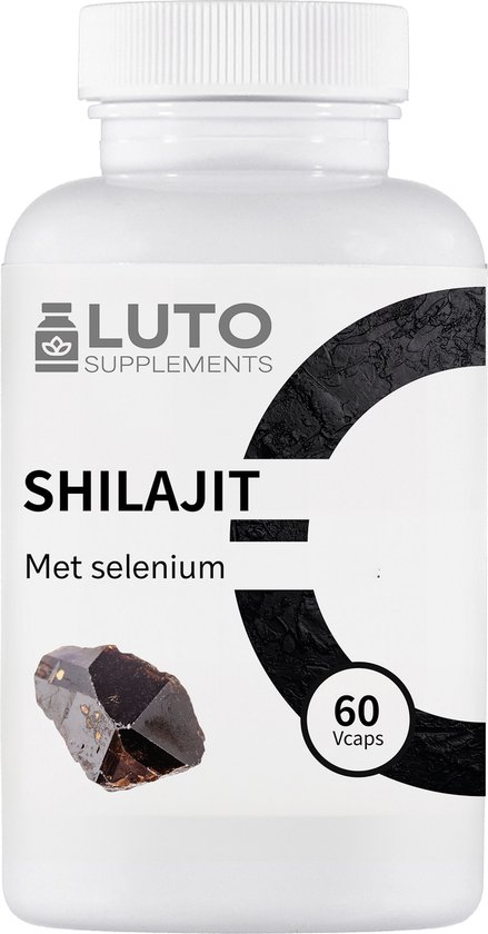 Shilajit met Selenium - 500 mg Shilajit Sabinsa® extract - 20% ...
