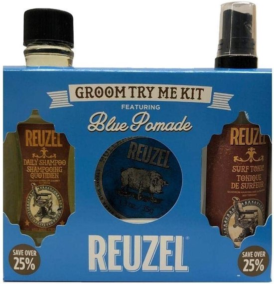 Reuzel - Blue Groom Try Me Kit | bol