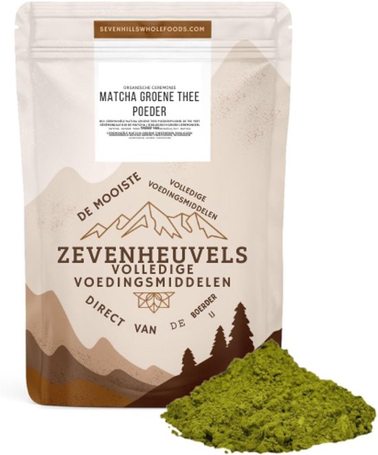 Bio Klassiek Matcha Theepoeder 200g - Premium Kwaliteit Groene Thee ...