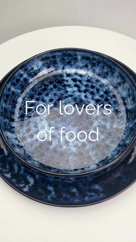 Palmer - Bama Blue - Schaal - Kom - 6 stuks - 30 cl - ø 12 cm - Blauw ...