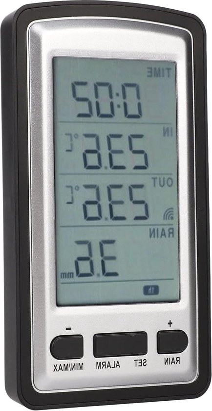 Regenmeter Digitale Draadloze Weerstation Huishoudelijke Regenmeters ...