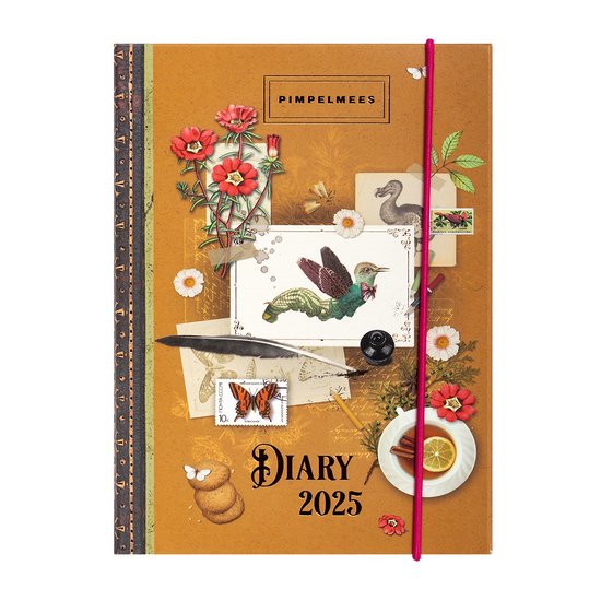 Pimpelmees diary A6 2025 Wonderland Caterbird | bol