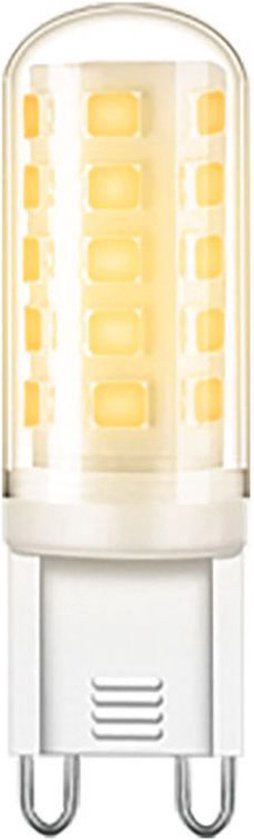G9 ledlamp dimbaar, 3W vervangt 20W, flame (2200K) extra warm licht, 220 lumen -... | bol