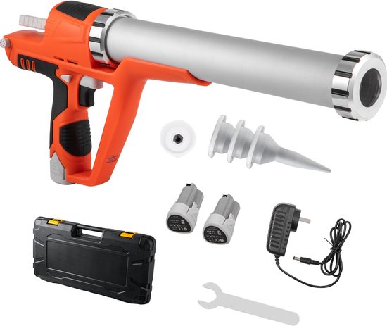 Kitpistool - Elektrische Kitspuit - Draadloos - 12V - Aluminium ...