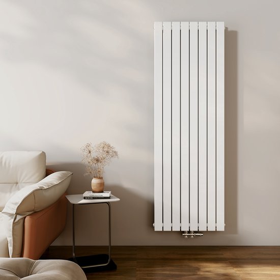 EMKE Radiator - Dubbel-Laags Plat - Glanzend Wit - 180x62 cm - 2227 W ...