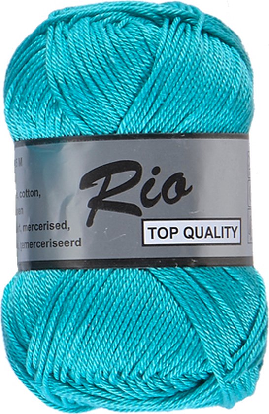 Lammy Yarns - Rio - Blauw Groen 452 - Haakgaren - Breigaren - 100% ...