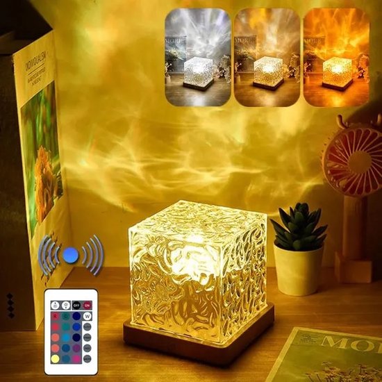 Klikkopers® - Northern Lights Projector - Noorderlicht Projector - Cube Lamp - Crystal... | bol