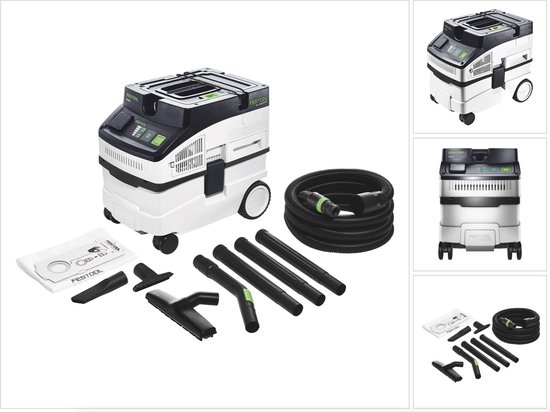 Festool CT 15 E-Set Stofzuiger - 577415 | bol