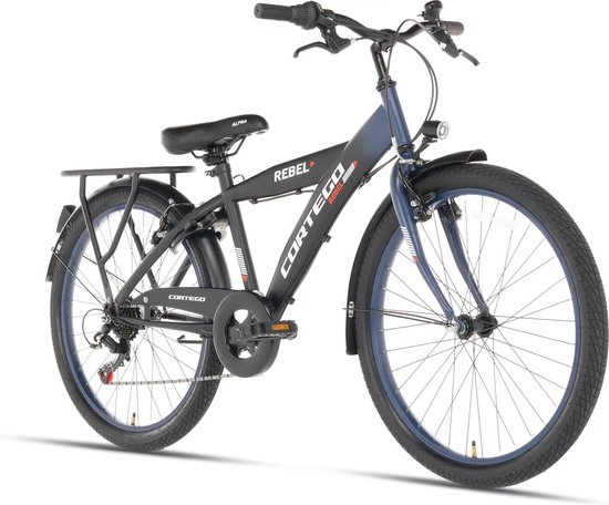 Cortego Rebel Jongensfiets 26 inch - Blauw - 7 Versnellingen ...