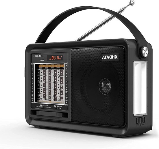 Retro D901 Draagbare Radio met Bluetooth - Vintage stijl - 1 stuk ...