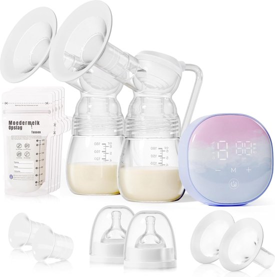 DD® Borstkolf Electrisch Dubbel - Handsfree Borstkolf - Dubbele ...