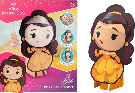 Disney Princess - 3D Pop Head - Belle uit Beauty and the Beast ...