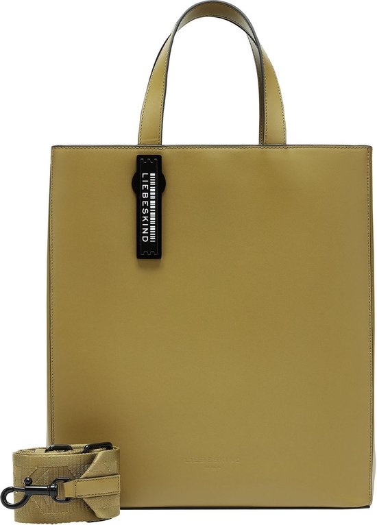 LIEBESKIND BERLIN Schoudertas Handtas Paper Bag Carter Tote Matcha Kaki ...