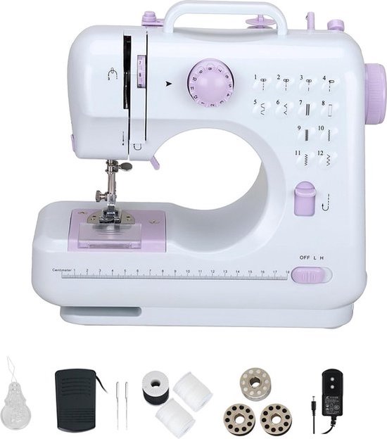 PolkaHome Kinder Naaimachine - Naaimachine voor Beginners & Kinderen ...