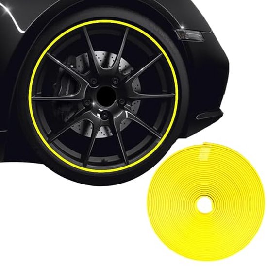 Autobanden Strip - 8Mx8.2mm - Auto Velg Bescherming/Decoratie Strip ...